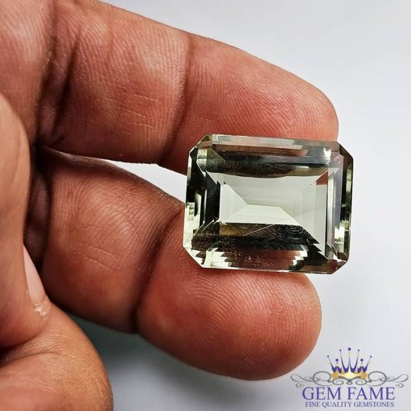 Prasiolite Gemstone 35.54ct India