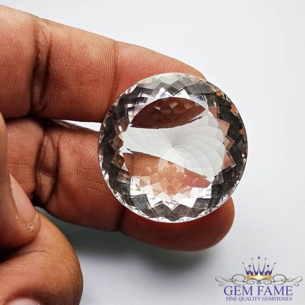 White Quartz 118.00ct Natural Gemstone India